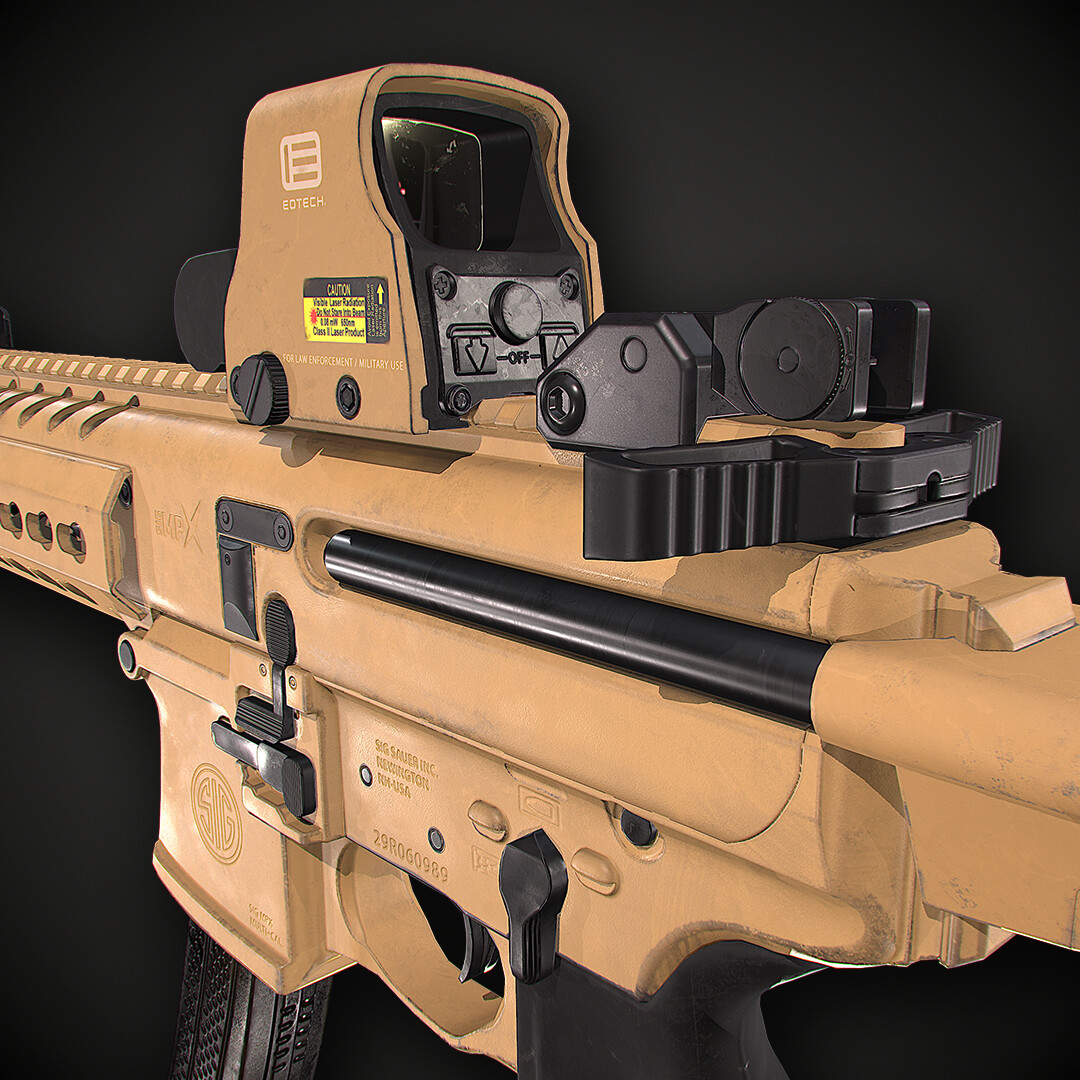 ArtStation - Sig Sauer MPX / EOTech XPS2