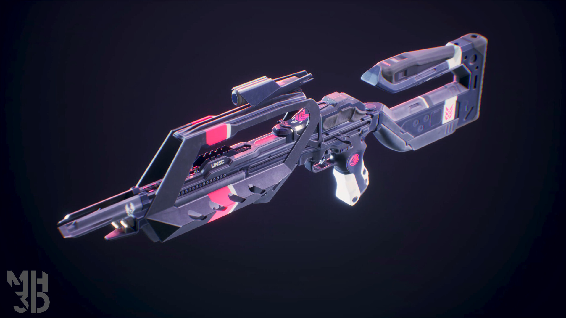 ArtStation - Halo Battle Rifle Re-Design