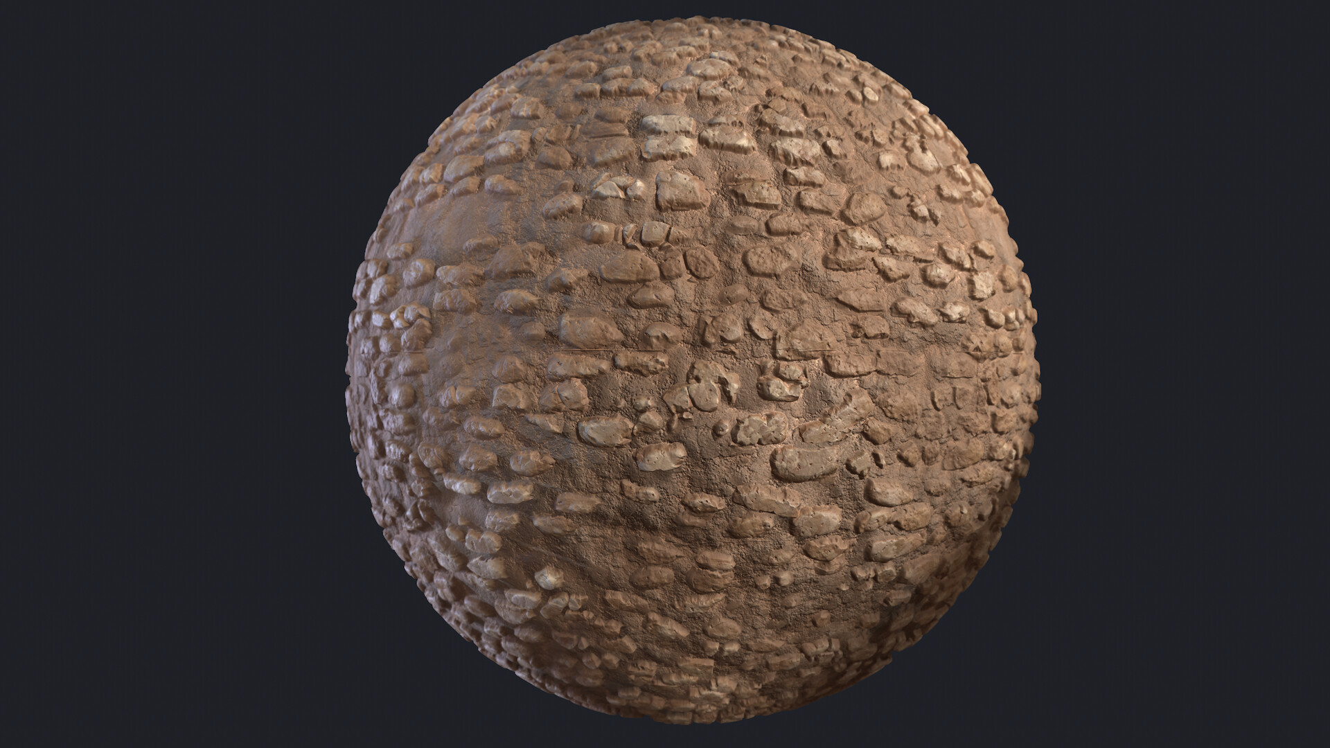 ArtStation - Desert Brick Wall Material Study-WIP