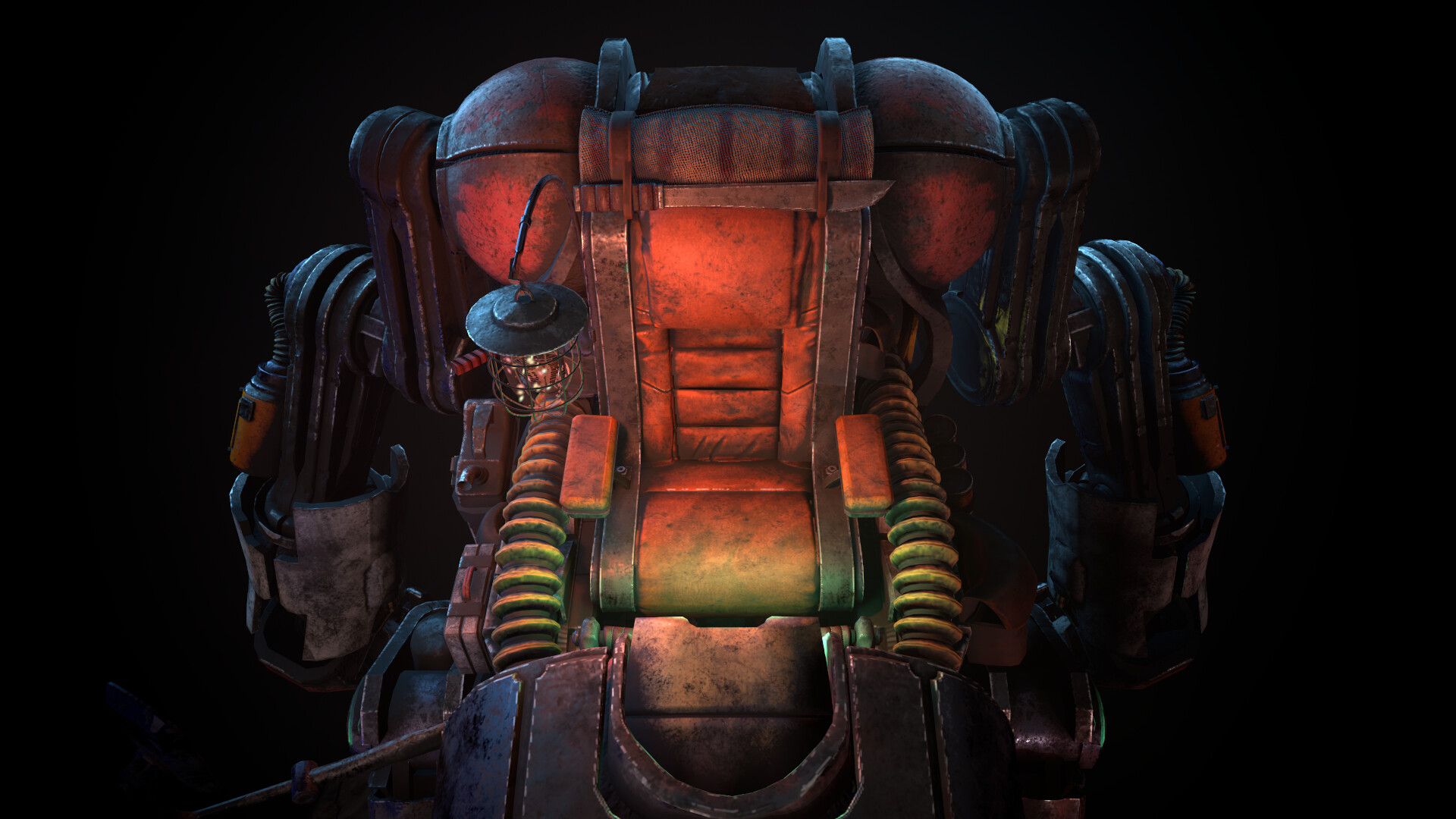 ArtStation - "'APU'' Mech