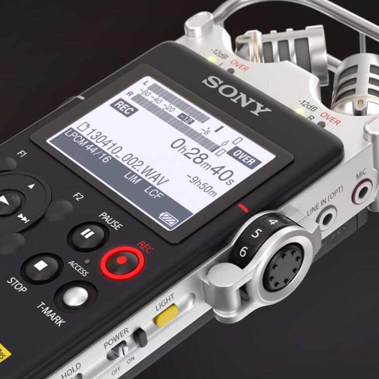 ArtStation - Sony PCM D-100 Recorder