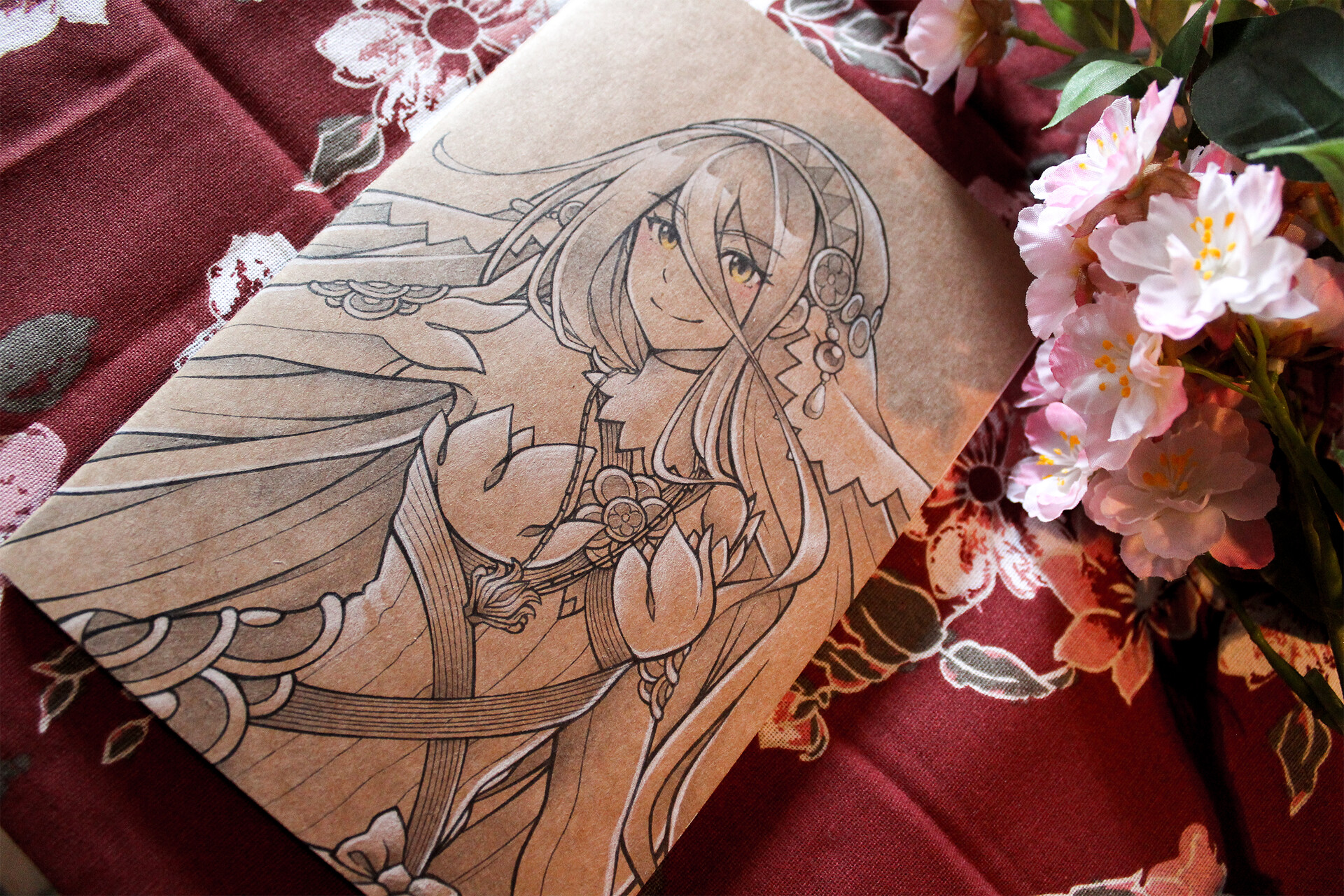 Nuffie Arts - Azura - Kraftpaper Sketchbook