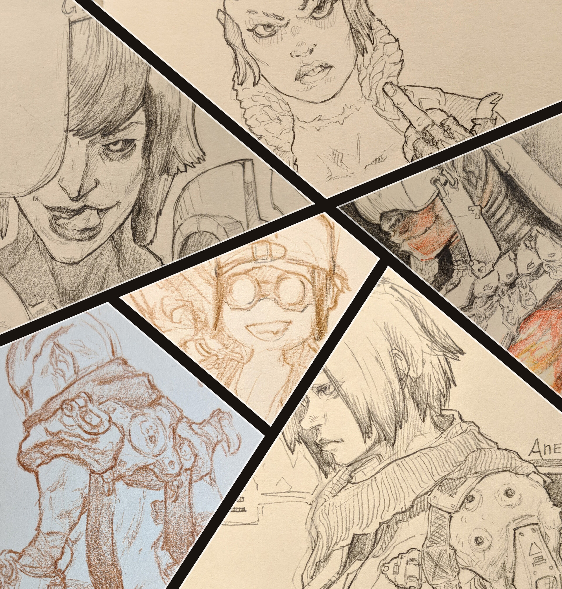 ArtStation - Spacelord's sketches