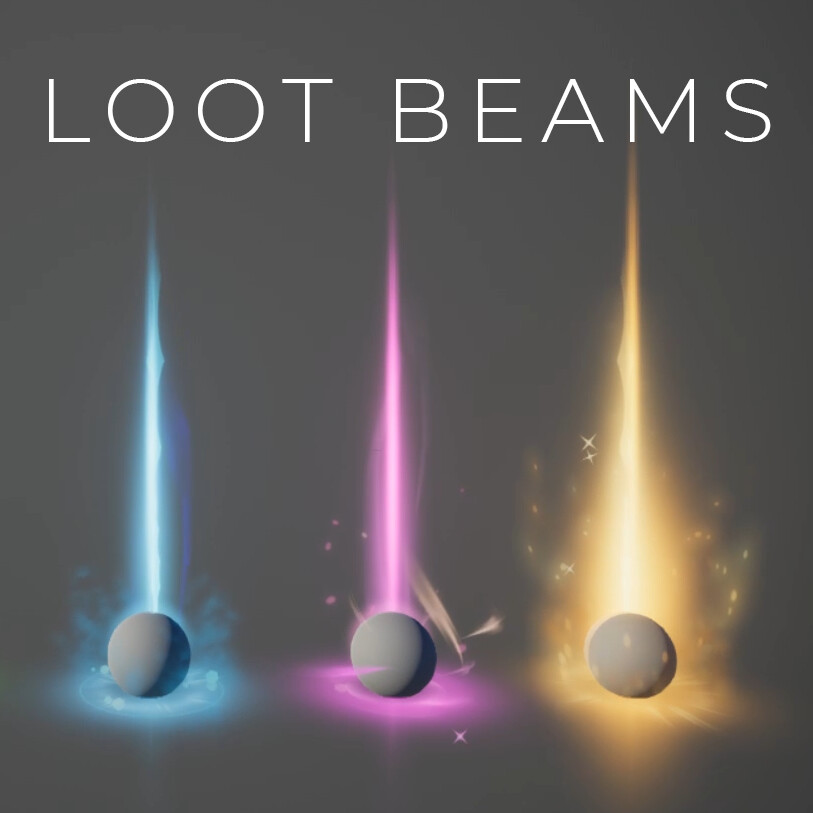 ArtStation - Loot Beam VFX