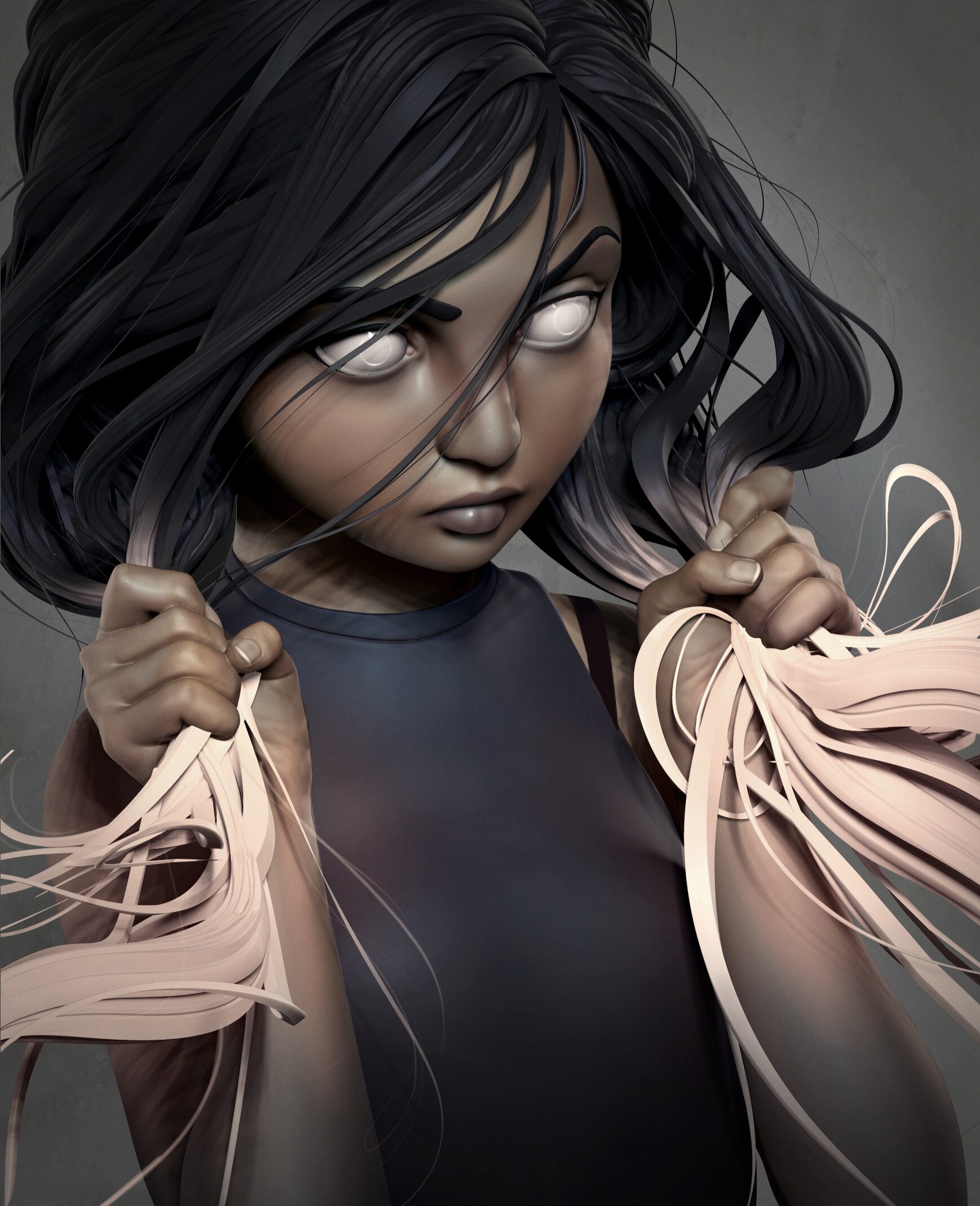 ArtStation - Squeeze(based on Lois Van concept)