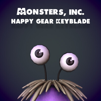 ArtStation - Happy Gear Keyblade