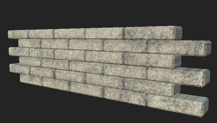 ArtStation - Castle Wall Segment