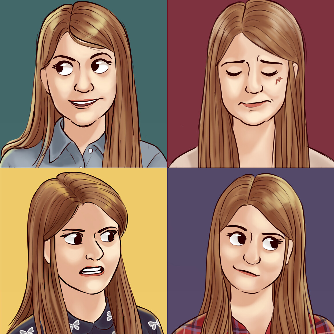 ArtStation - The Many Faces of Laura Hollis