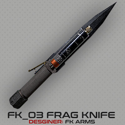 ArtStation - Frag Knife