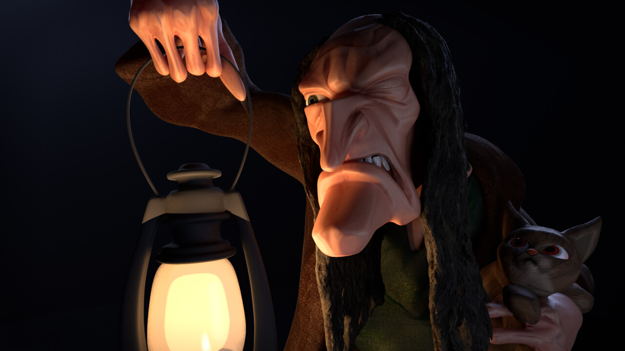 ArtStation - Filch and his cat