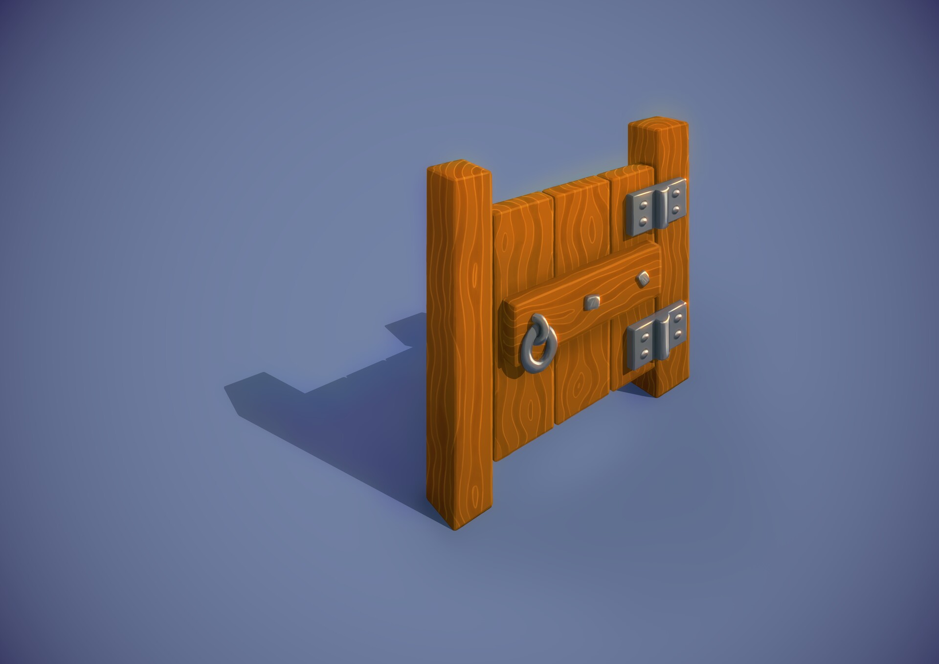 ArtStation - Fence gate