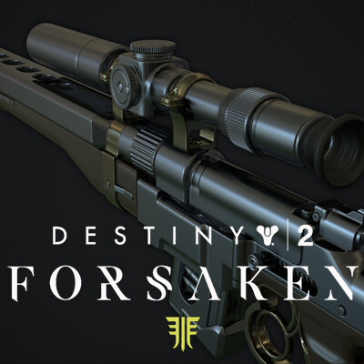ArtStation - Destiny 2 - Forsaken - Gambit Sniper Rifle