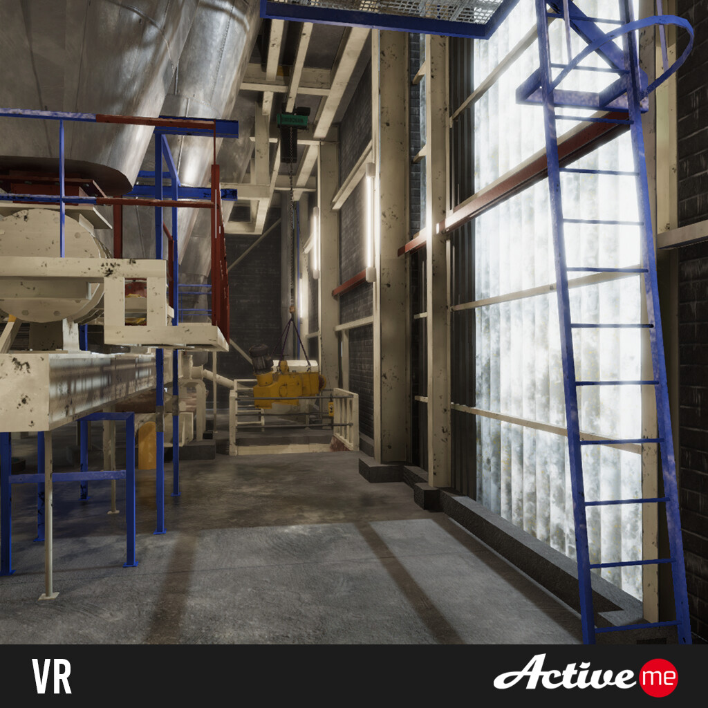 ArtStation - VR - Industrial Factory - Environment