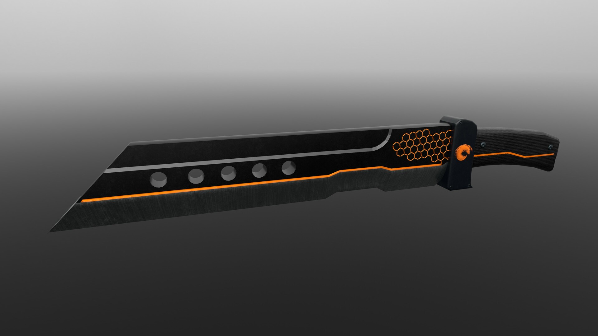 Futuristic Combat Knife