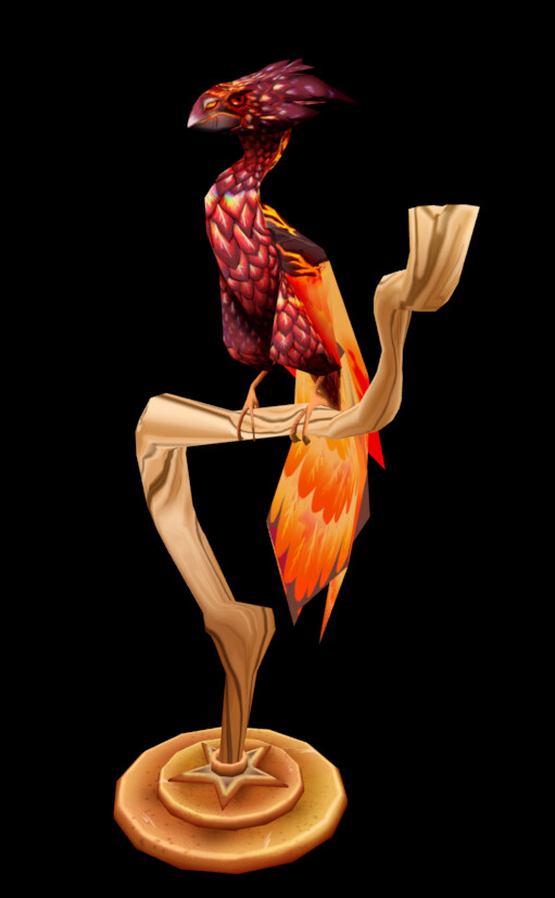 ArtStation - Low Poly Phoenix