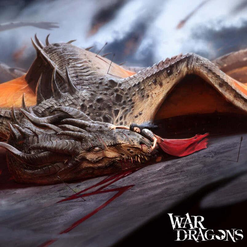 ArtStation - War Dragons - if you go I go