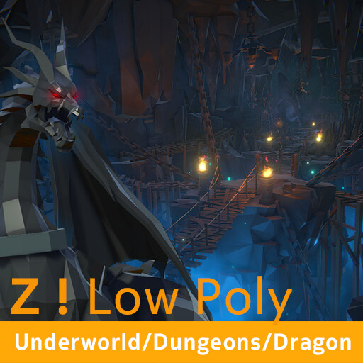 ArtStation - Z ! Low Poly Cave Pack