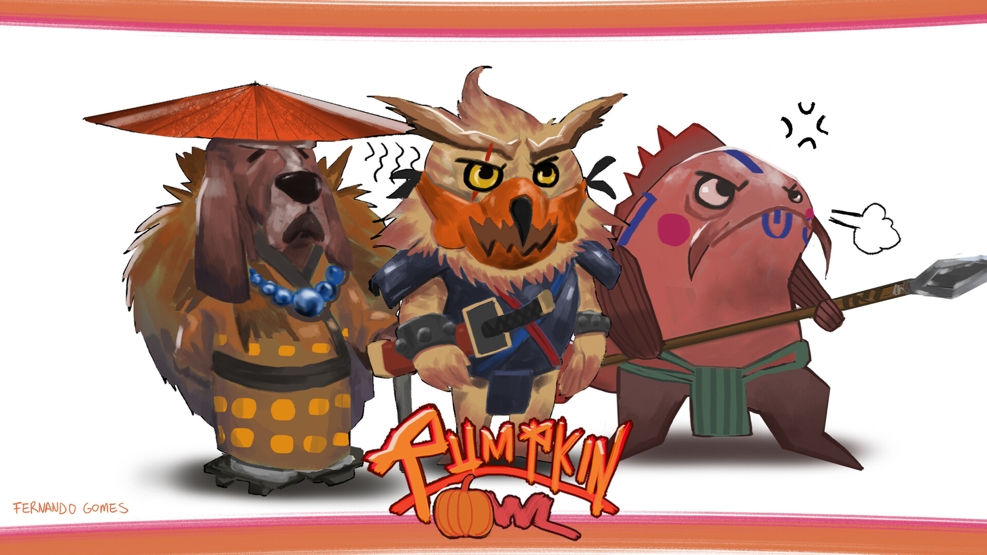 ArtStation - Pumpikin Owl - Character Design