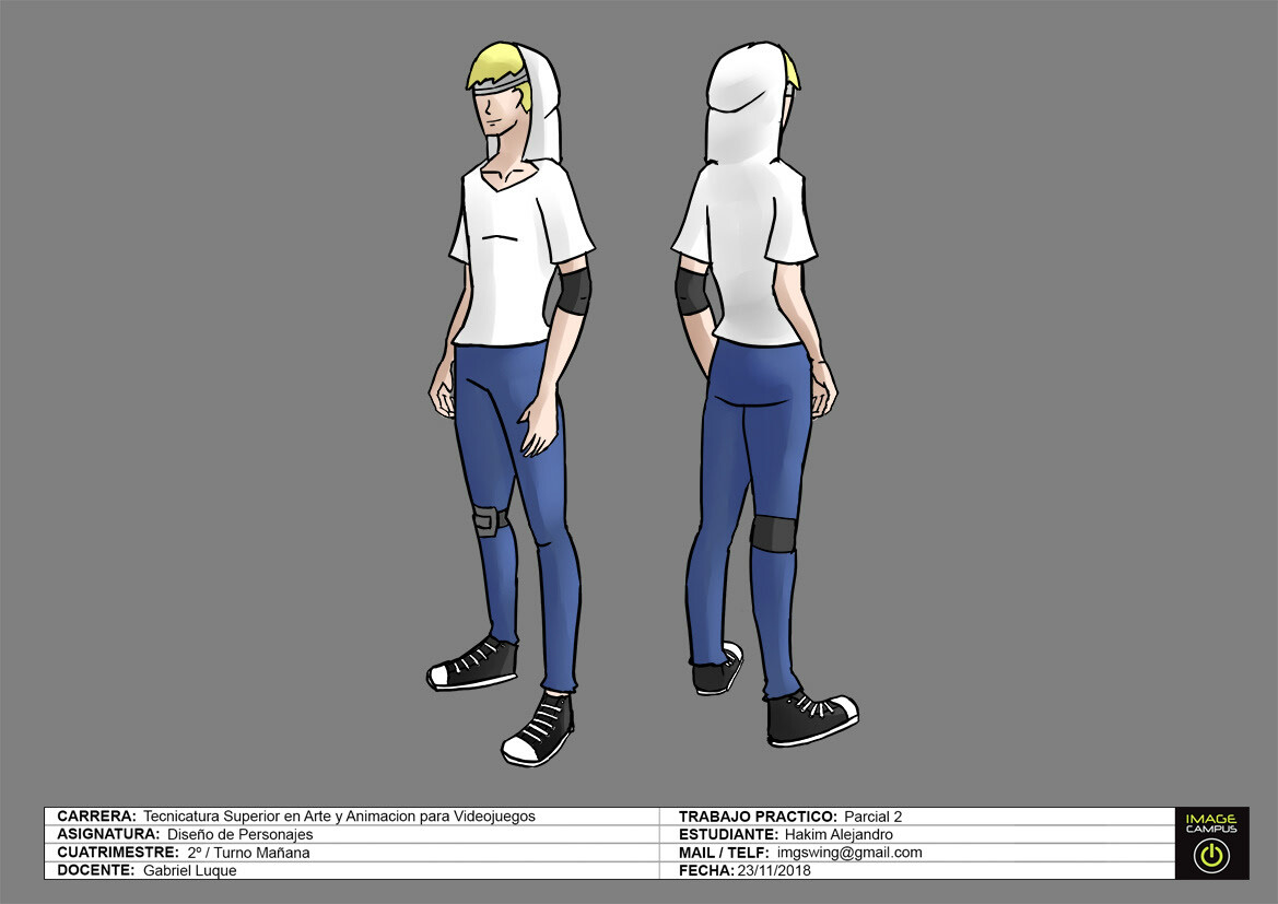 ArtStation - Runner Character Design