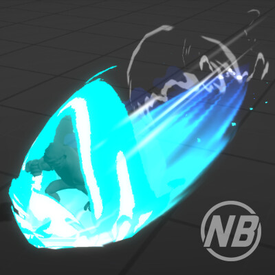 ArtStation - Navyblue - FX - Blue Blur