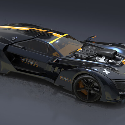 ArtStation - Kitbash3D vehicle kit images