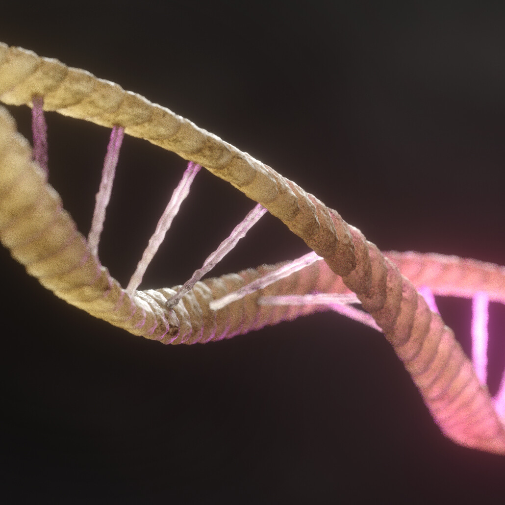 ArtStation - DNA String Visualization