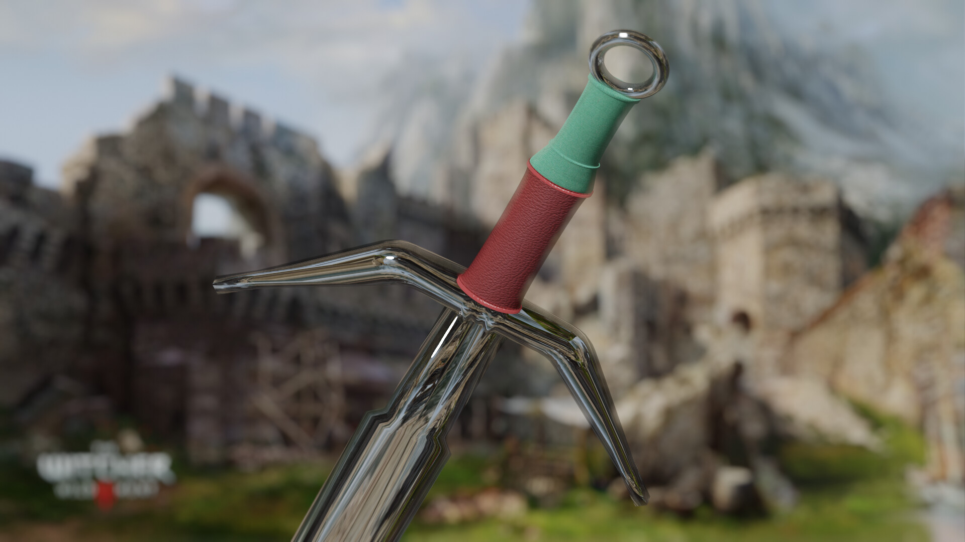 ArtStation - Witcher's silver sword