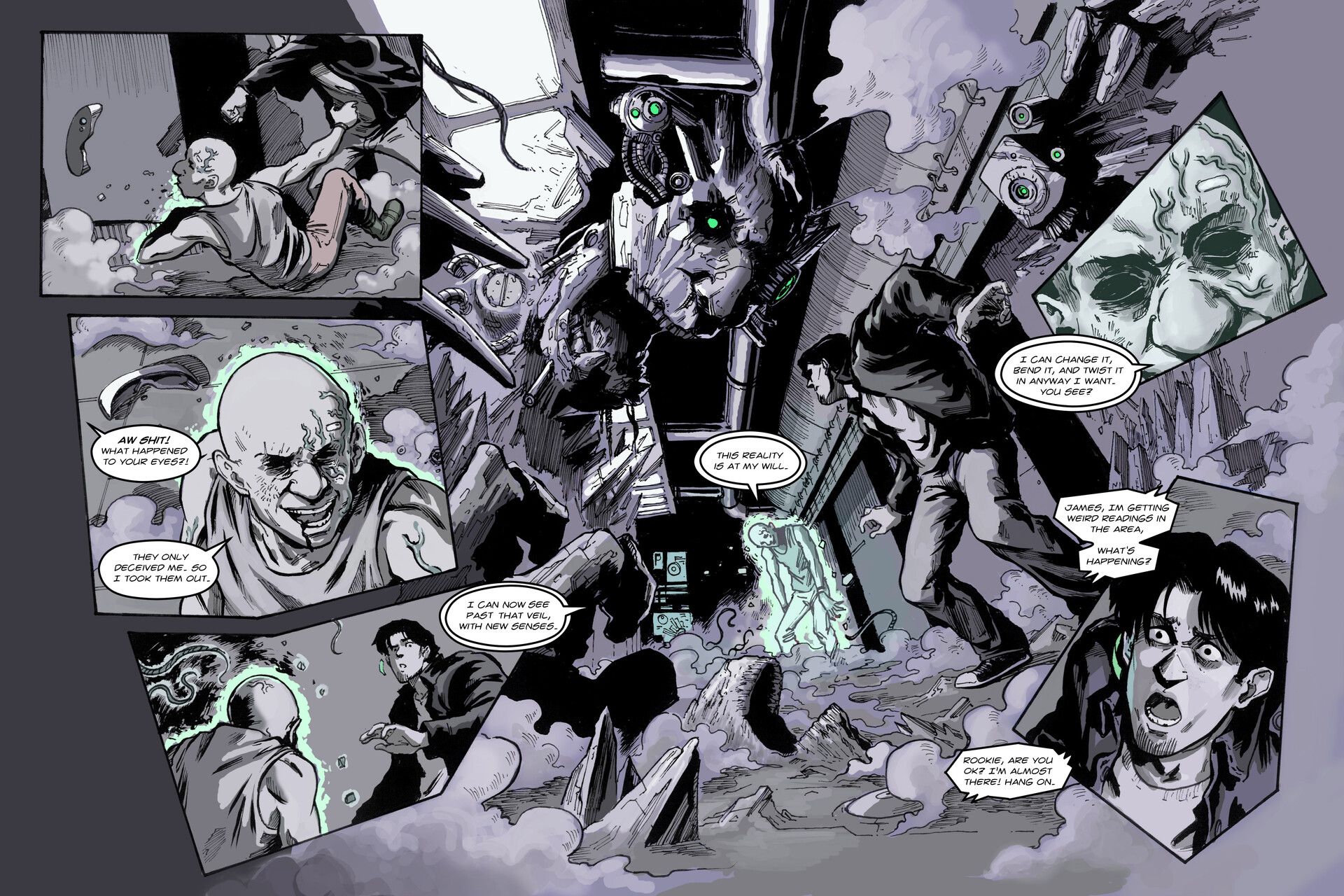 ArtStation - Parallel comic