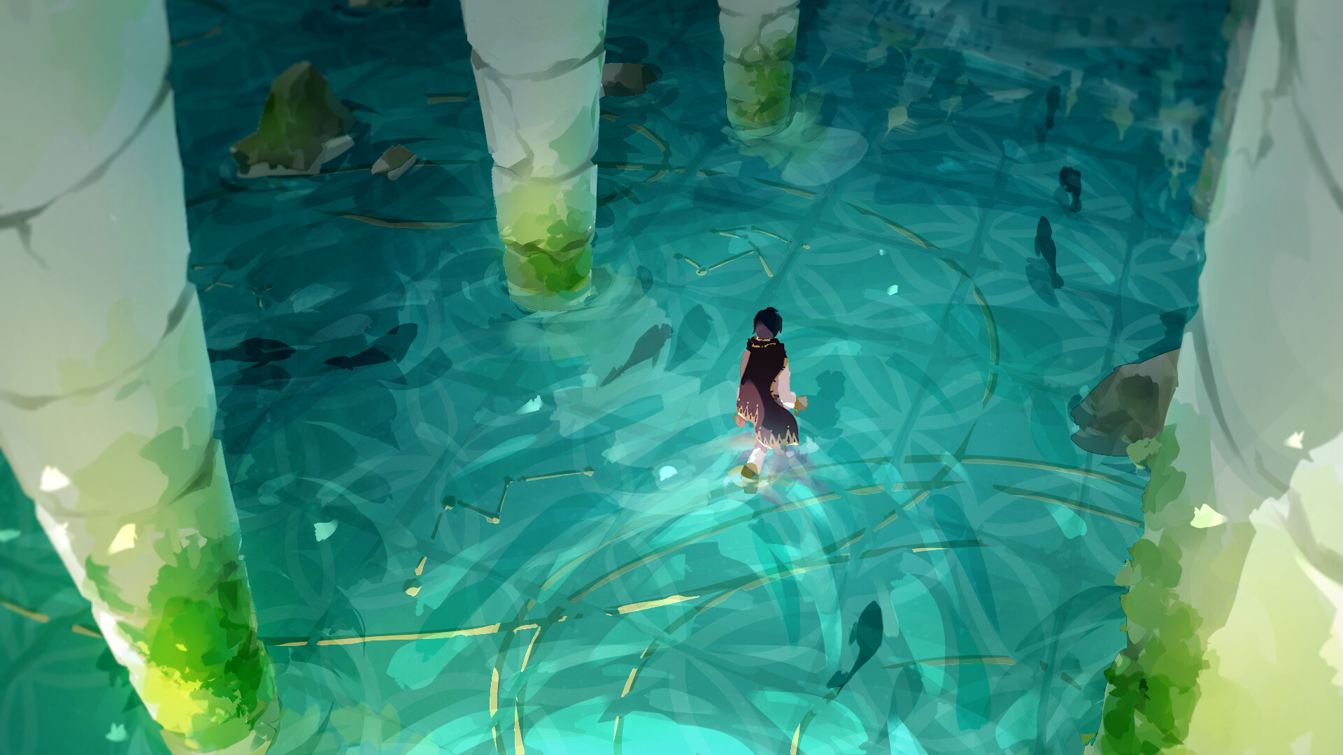 ArtStation - Celestial: Water Hall