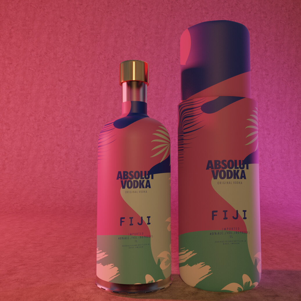 ArtStation - Absolute Vodka concept design
