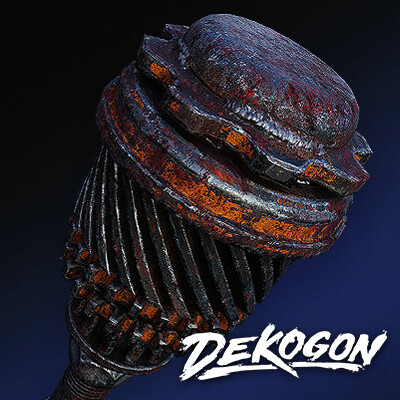 ArtStation - Post Apocalyptic Iron Mace