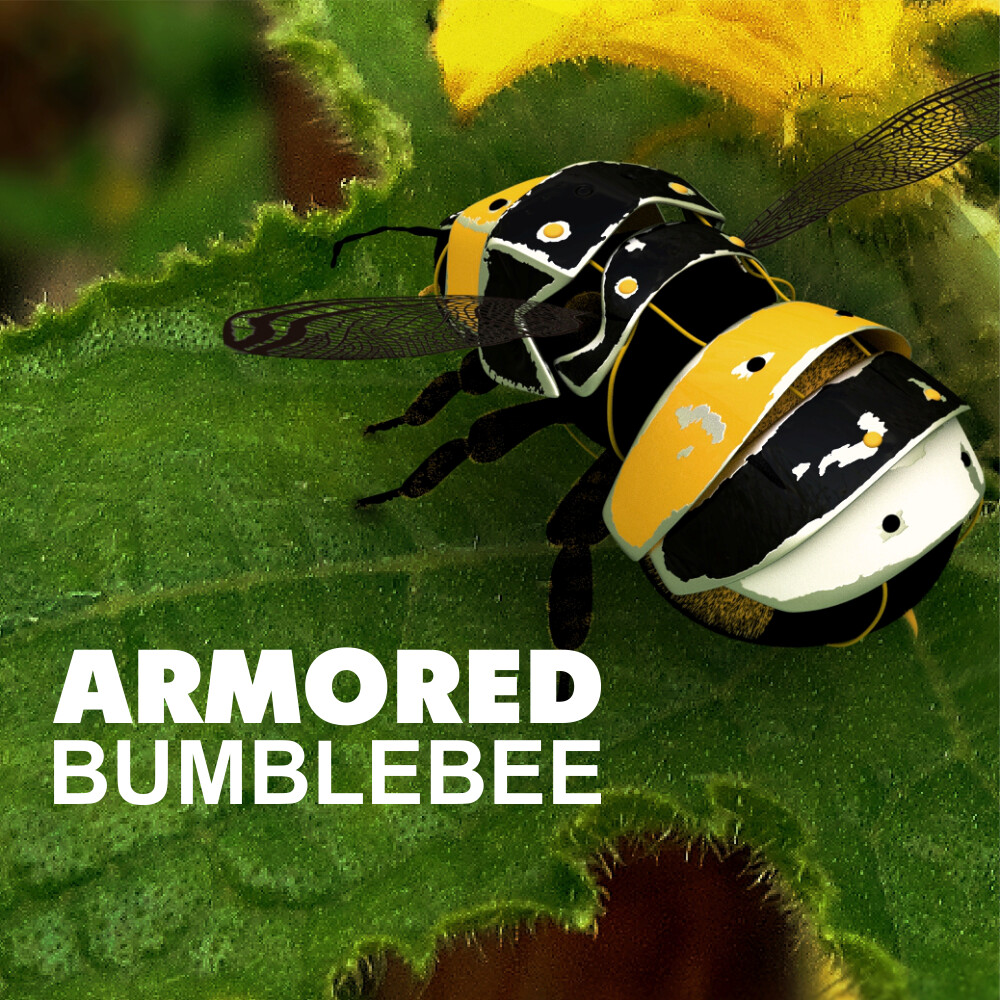 ArtStation - Armored Bumblebee