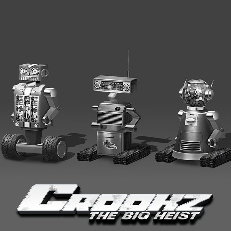 ArtStation - Crookz Robot Concepts