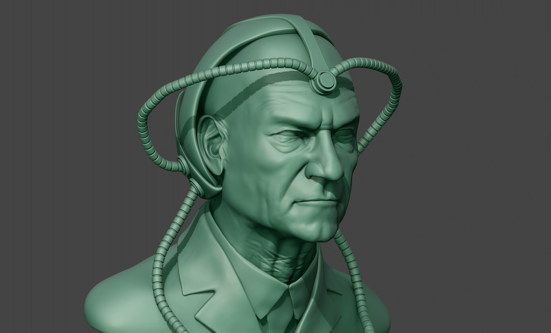 ArtStation - Patrick Stewart (Professor X)