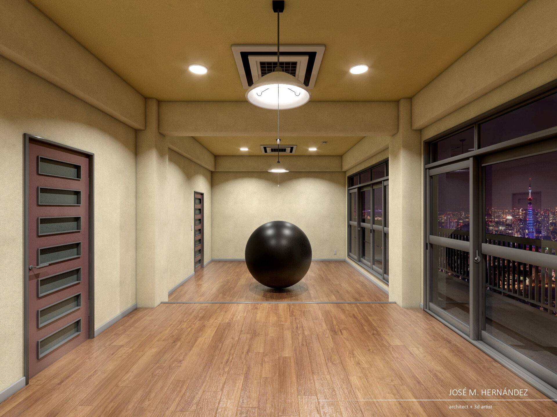 Pepe Hernández - Gantz room (CGI FanArt)