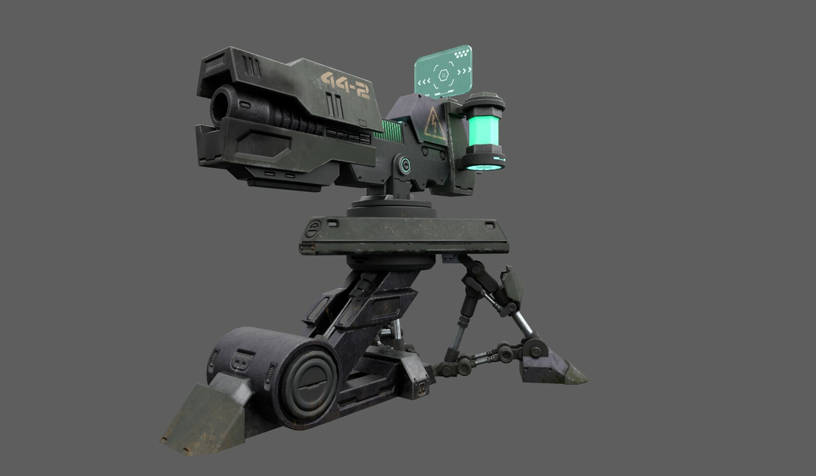 ArtStation - 44 MKII Energy Cannon