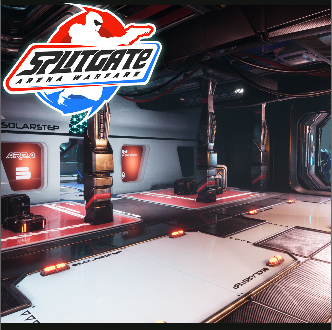 ArtStation - Splitgate - Arena Warfare | Outpost
