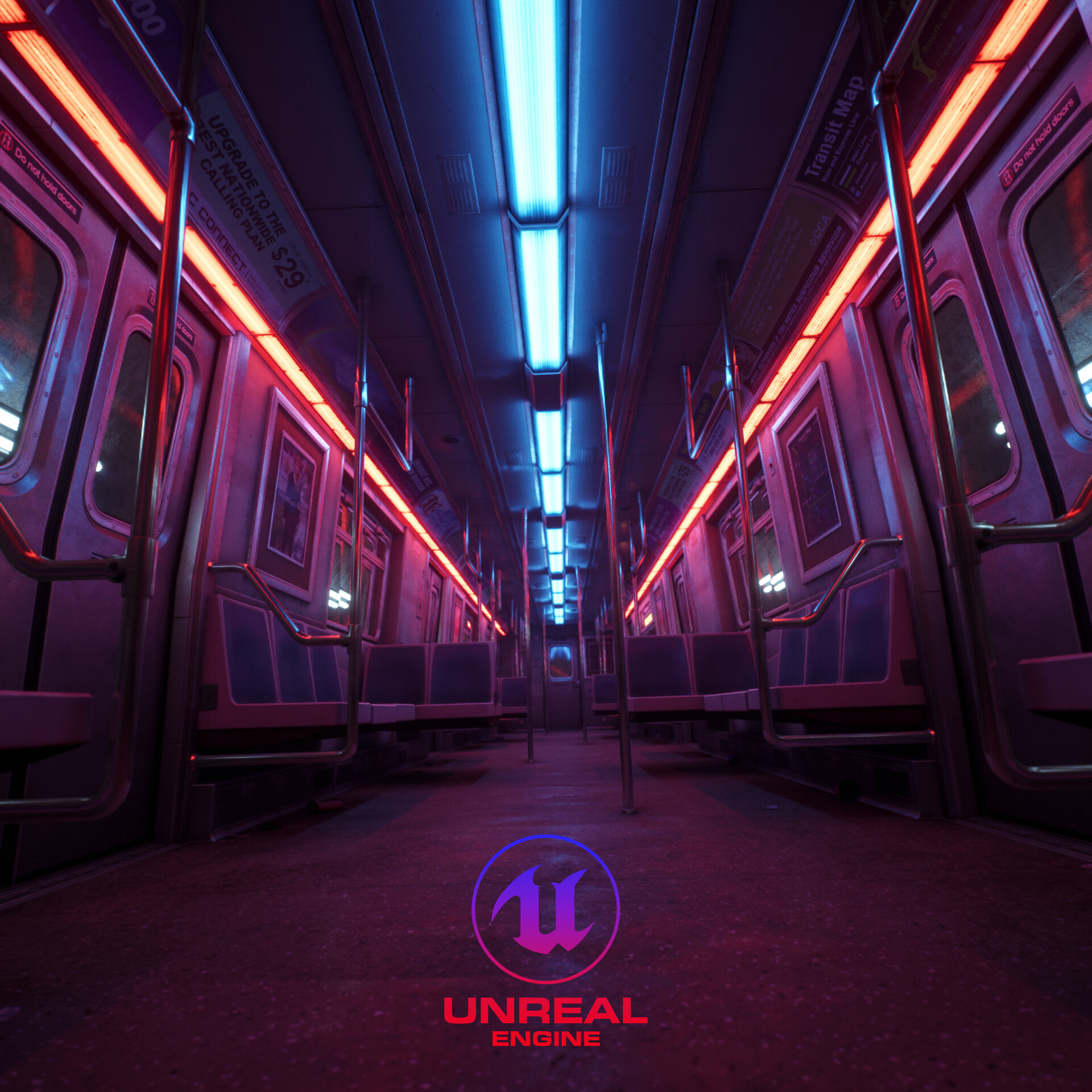 ArtStation - Night Stalker Train Relight