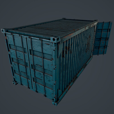 ArtStation - Rusty Container