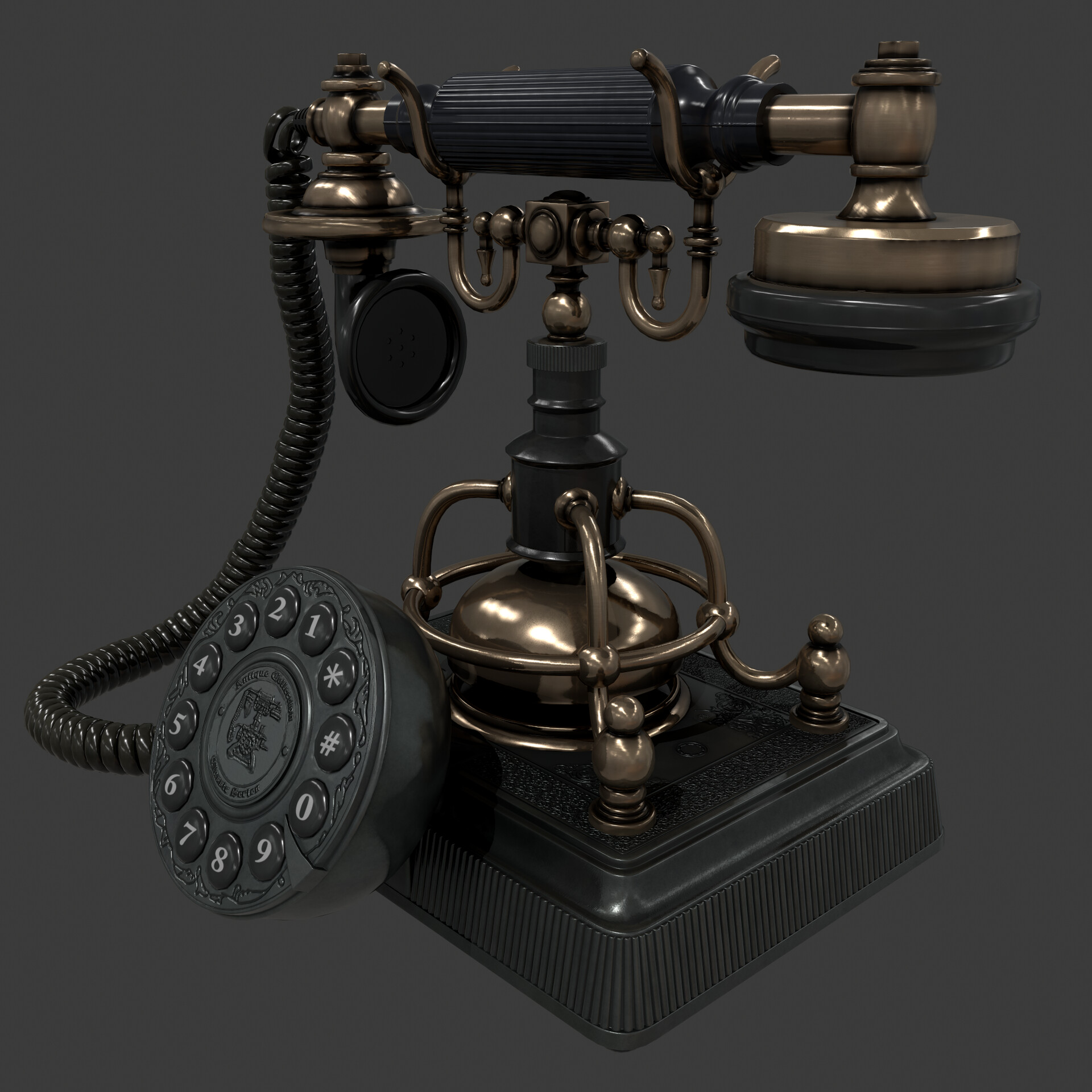 ArtStation - Retro Phone