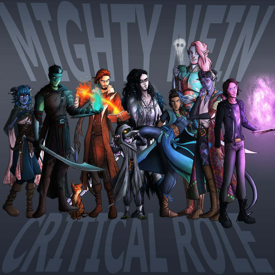 ArtStation - Mighty Nein