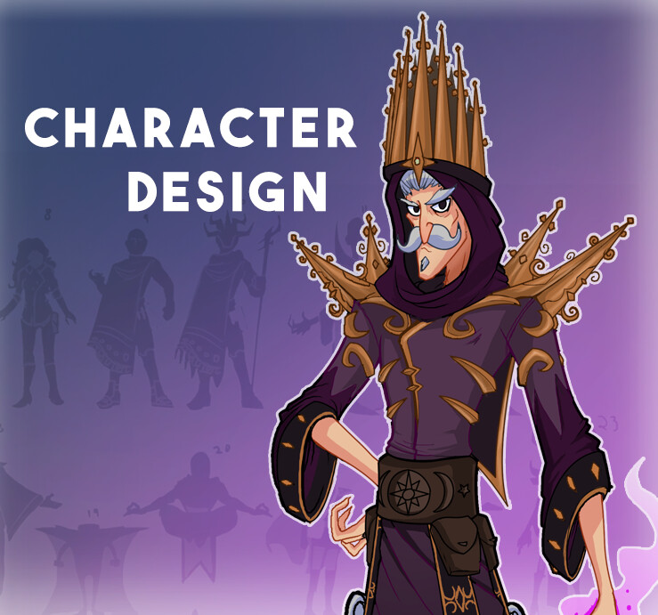 ArtStation - Magic vs. Technology - Character Design Project