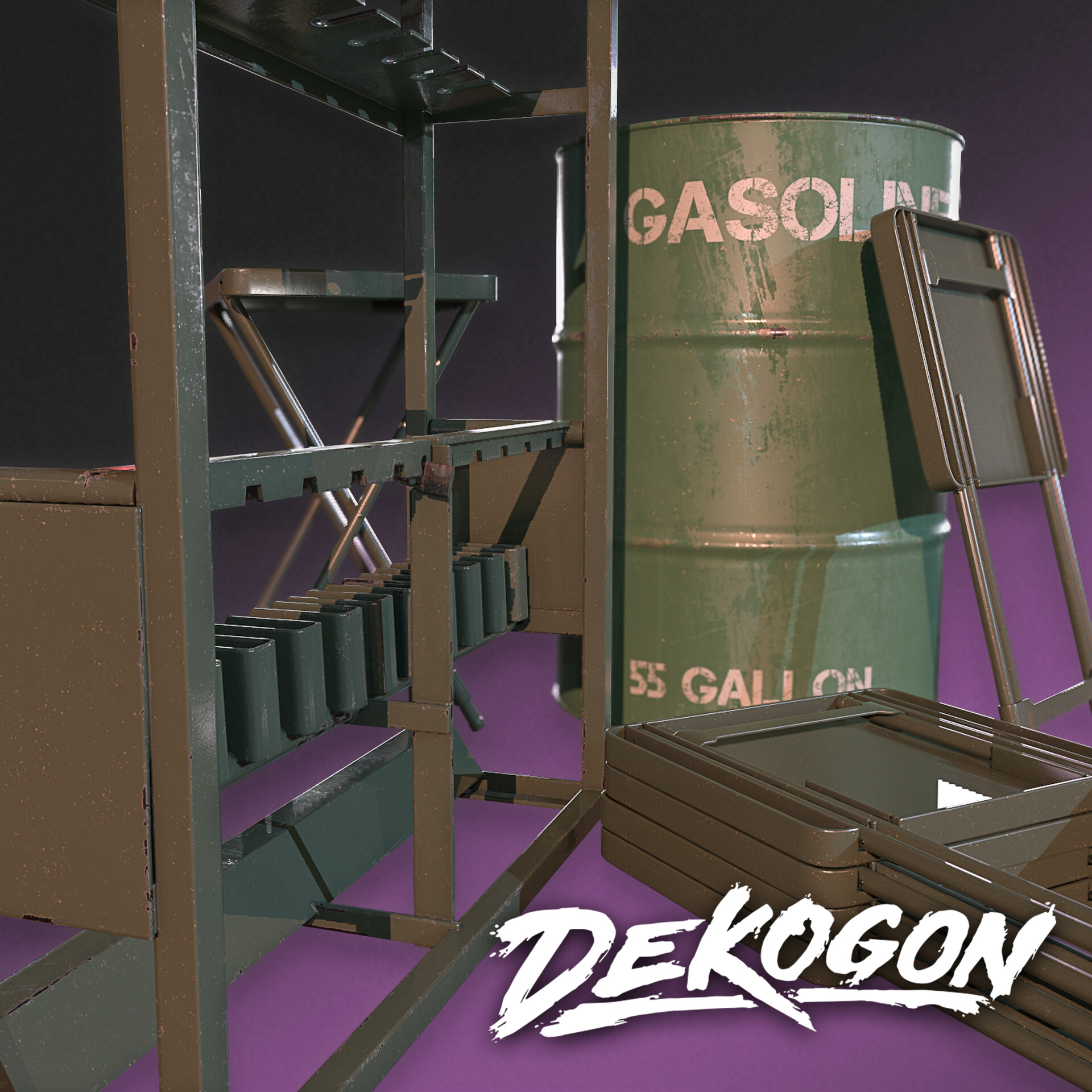 ArtStation - Military Props