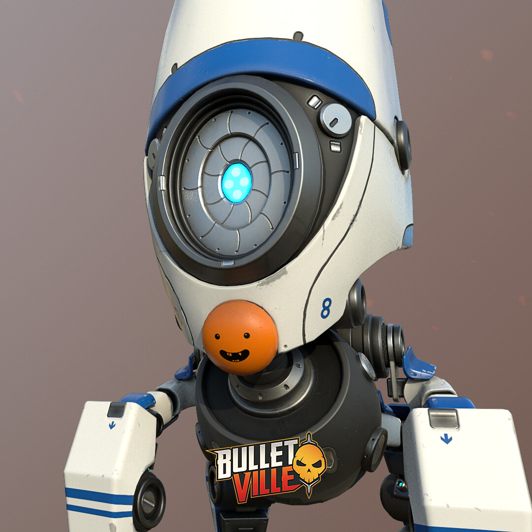 ArtStation - Sentry Bot - Iterations