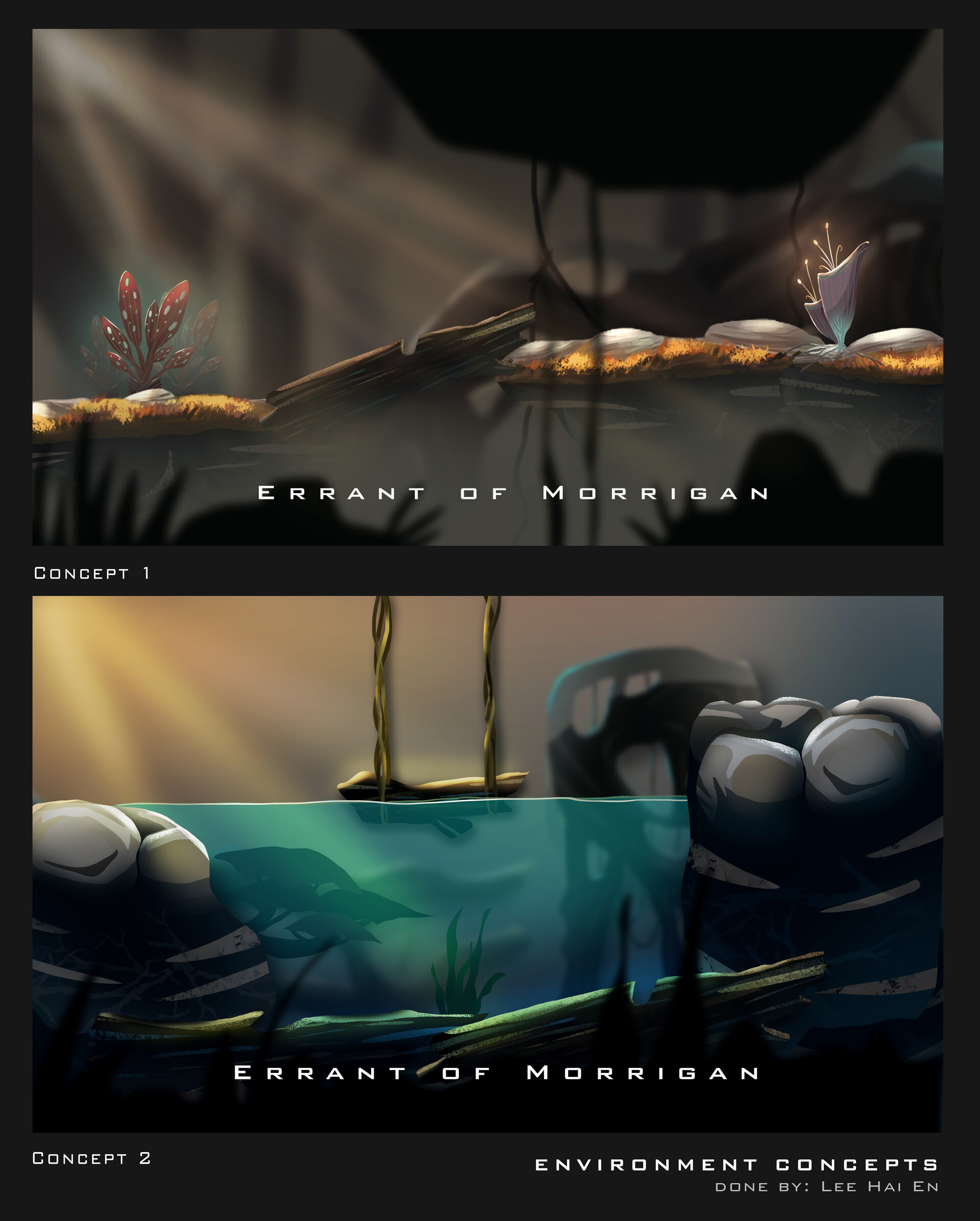 ArtStation - 2D Game Demo: Errant of Morrigan