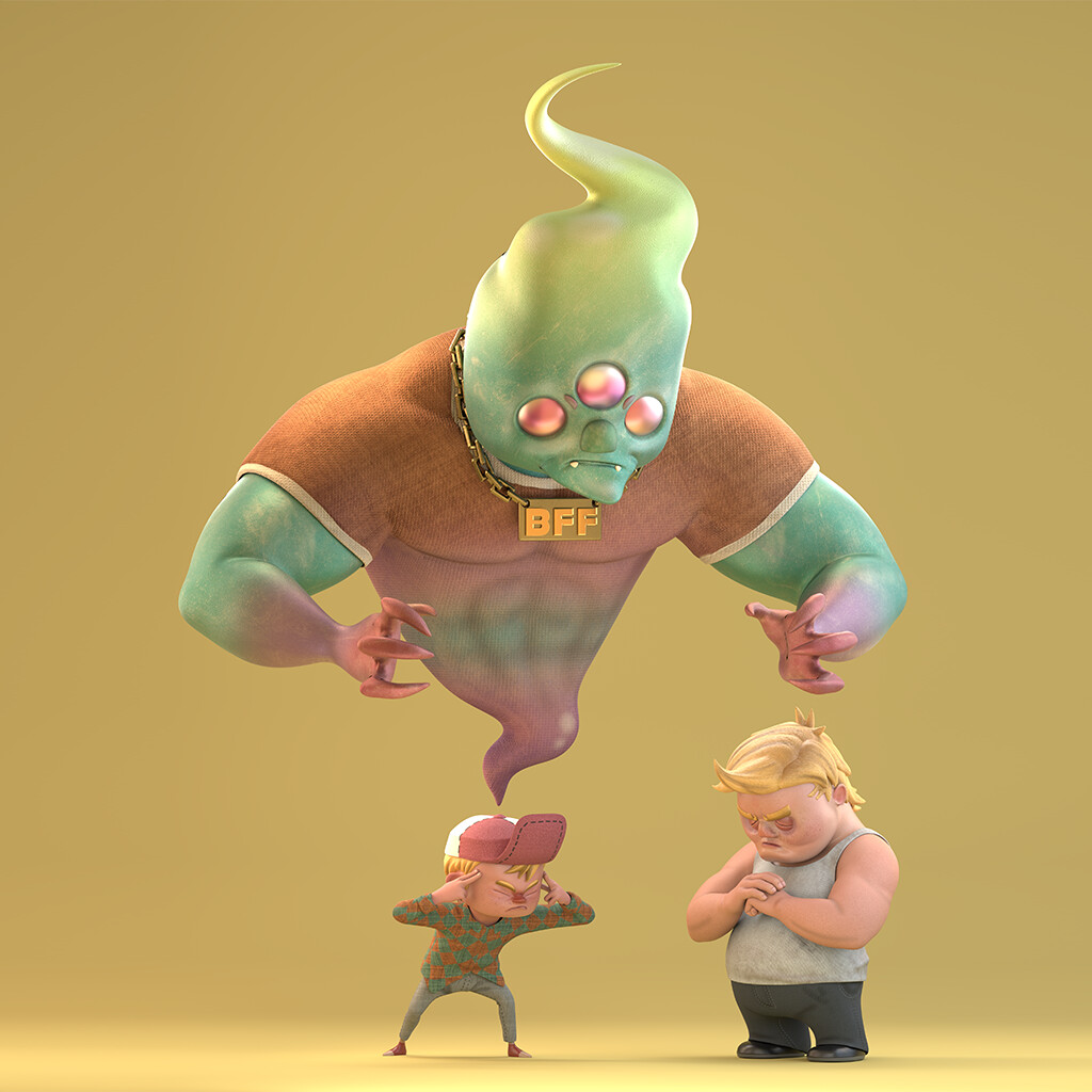 ArtStation - Imaginary Friend