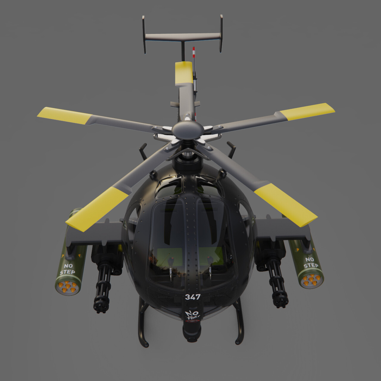 ArtStation - AH 6 Little Bird