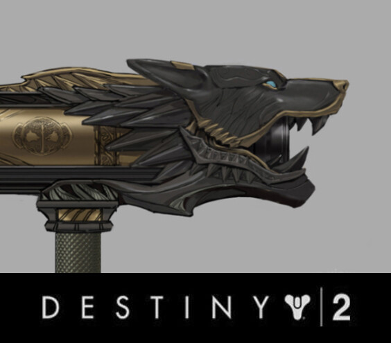 ArtStation - Destiny 2 fighting lion ornament