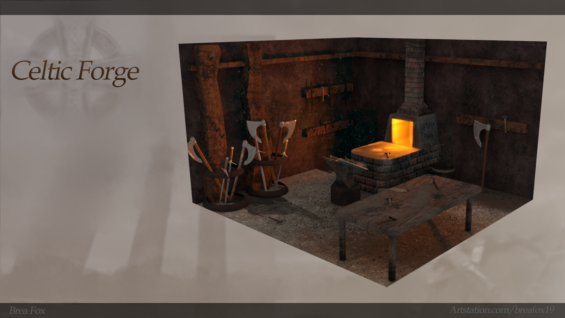 ArtStation - Celtic Inspired Forge