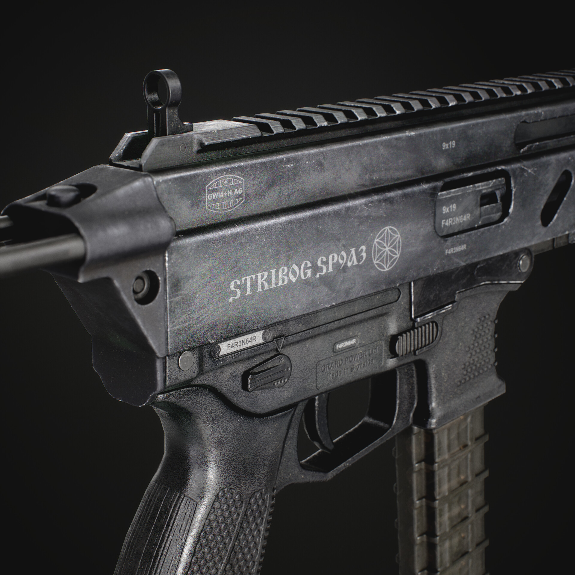 ArtStation - Grand Power Stribog SP9A3